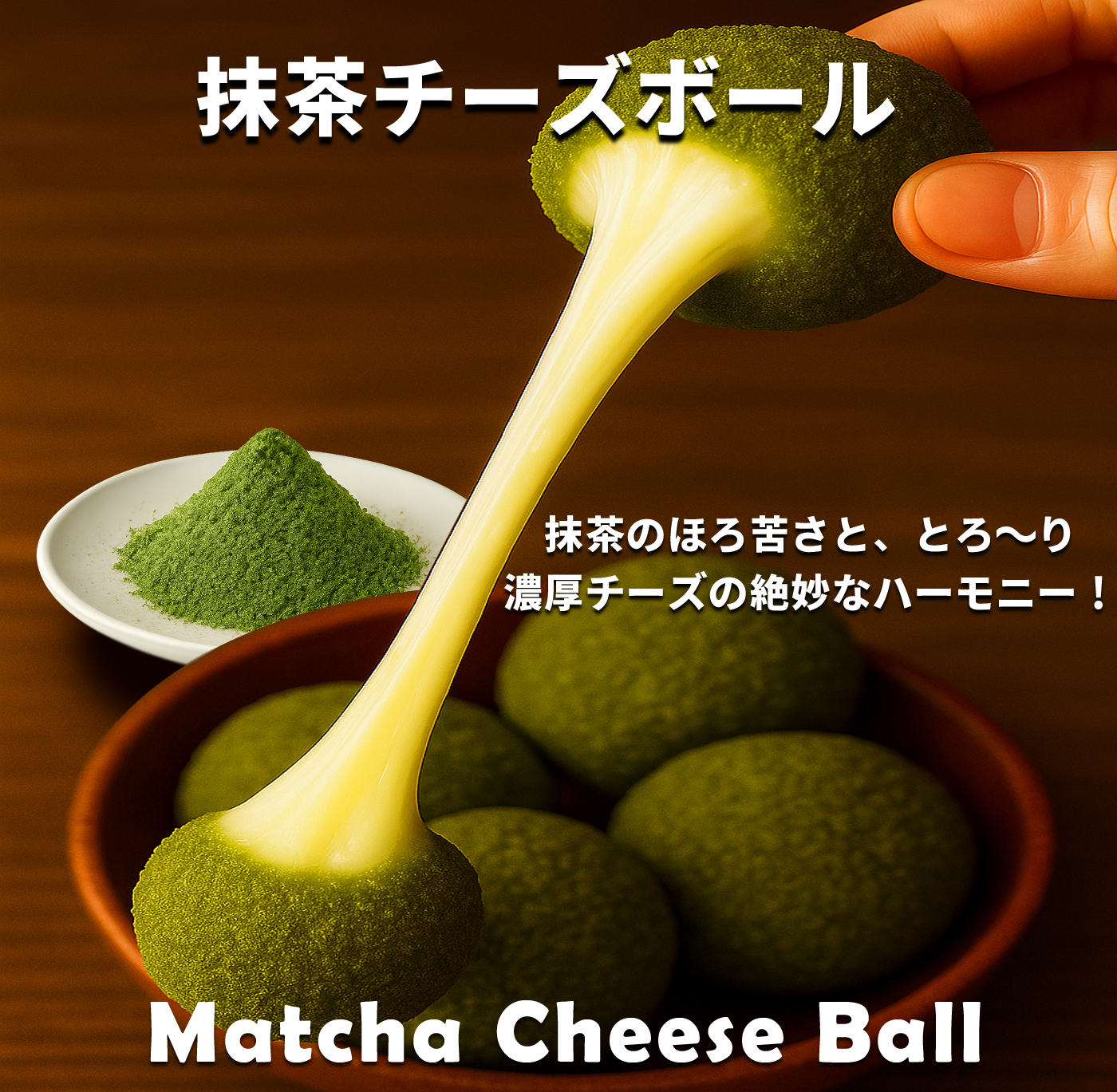 8種類チーズボール 【2024年最高の人気メニュー販売】【ツイストポテトの全ての販売】もちもち食感でうまいチーズボール！